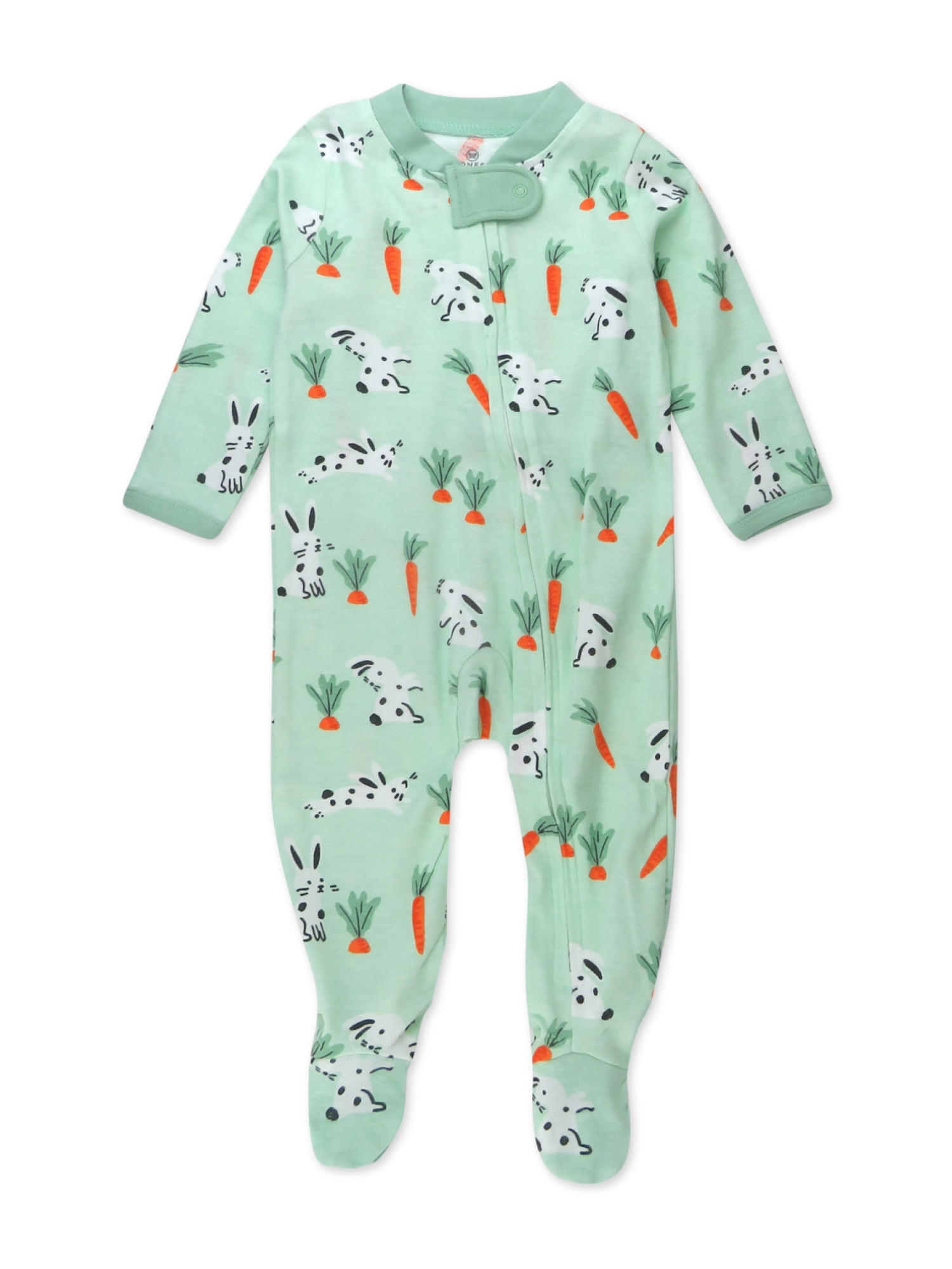 Honest Baby Clothing Organic Cotton Easter Baby Sleep N Play - Walmart.com