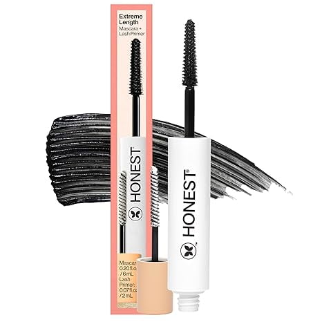 Honest-Beauty. 2-in-1 Extreme Length Clean Mascara + Lash Primer ...