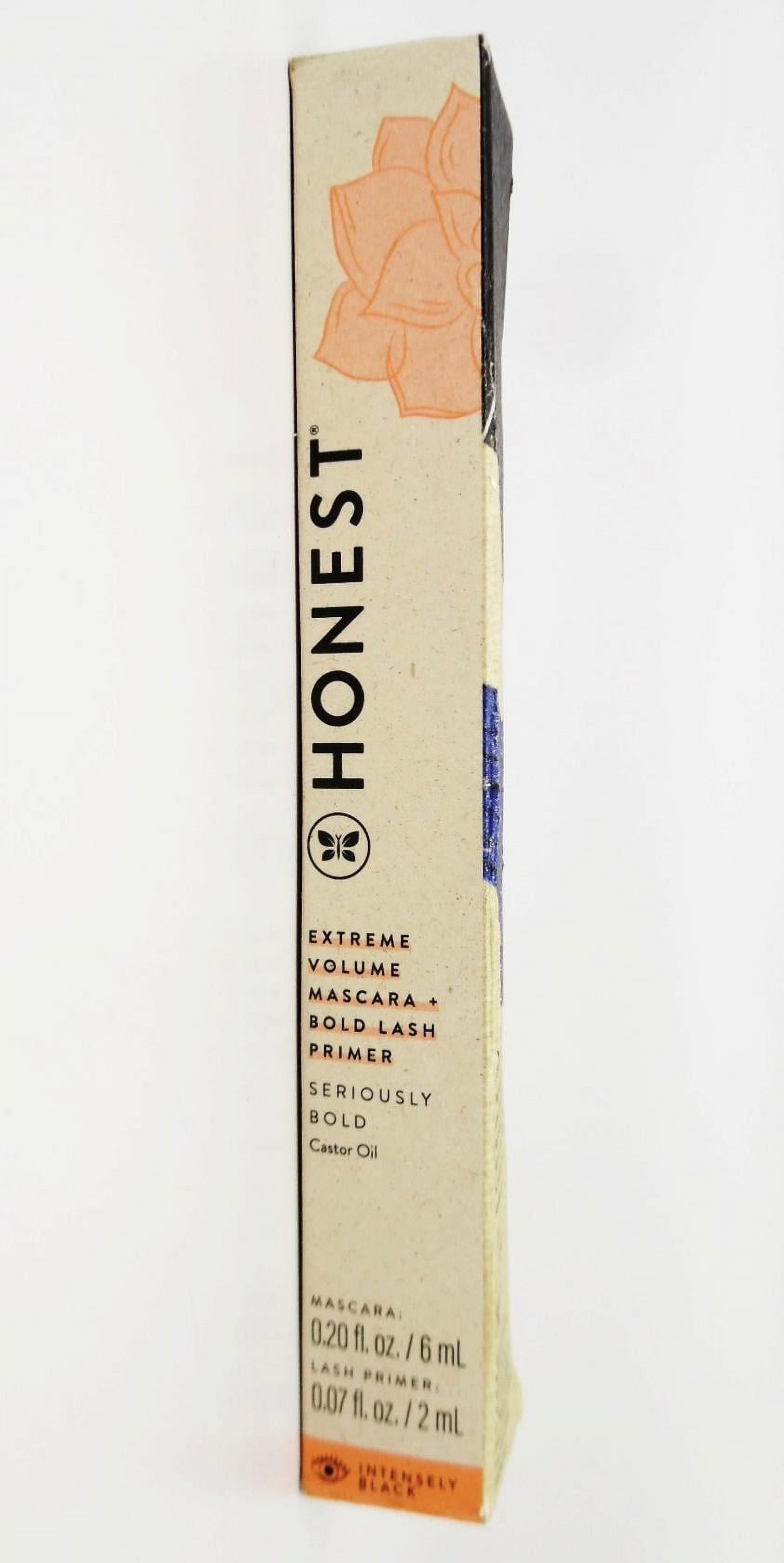 Honest Extreme Volume Mascara + Bold Lash Primer w/Castor Oil ...