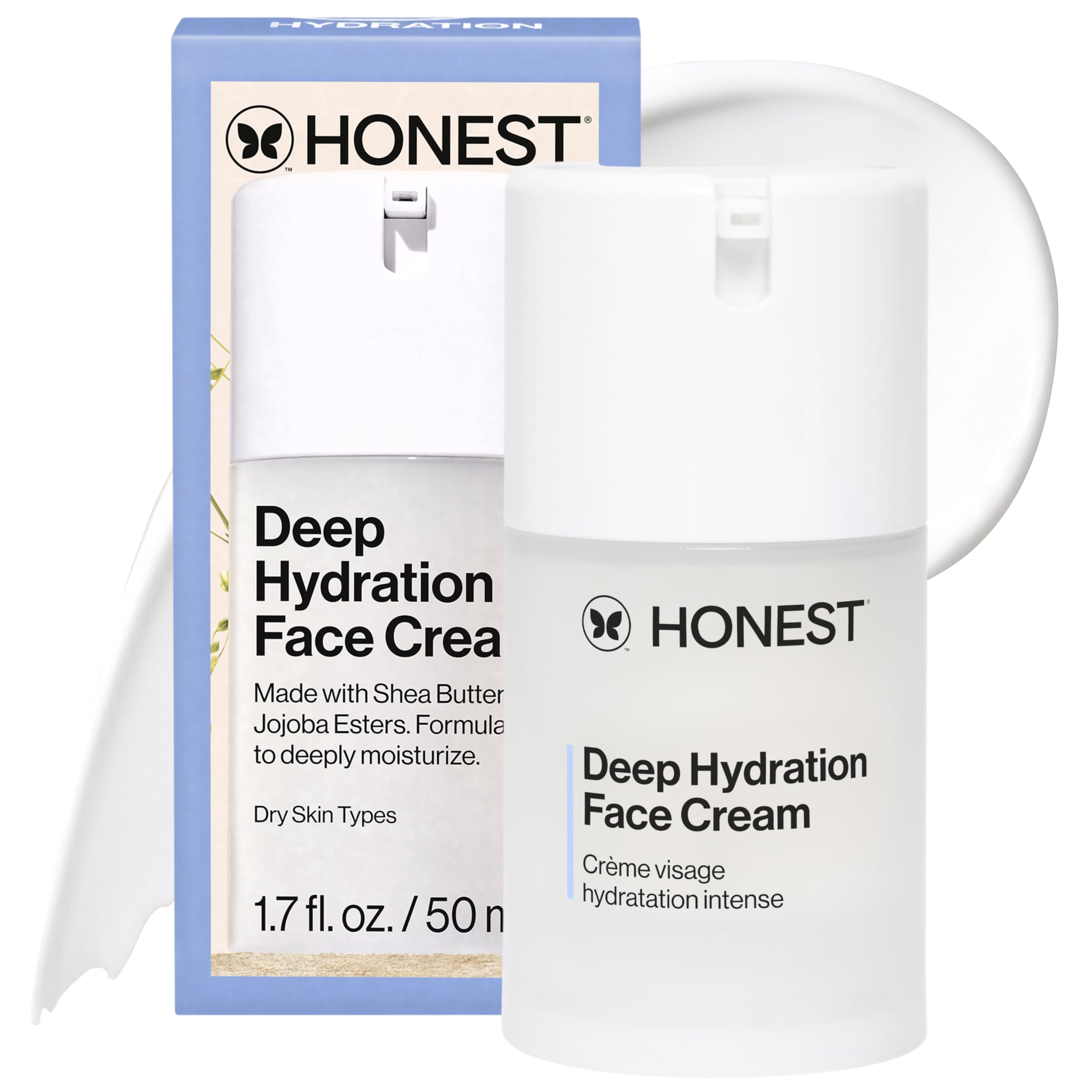 Honest Beauty Deep Hydration DPF11 Face Cream for Dry Skin | Hydrates ...