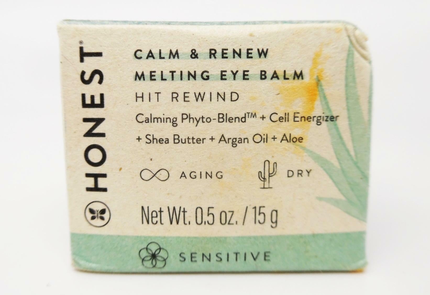 Honest Beauty Sensitive Calm & Renew Melting Eye Balm Hit Rewind - 0.5 ...