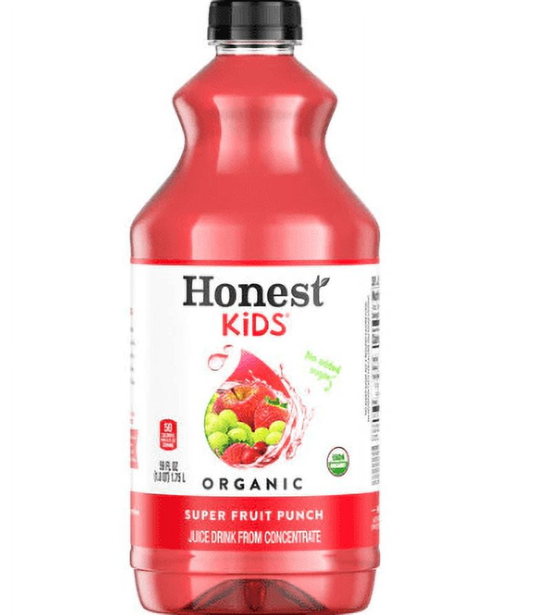 Honest Beverages Honest Kids Organic Juice Drink Super Fruit Punch 59 ...