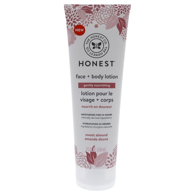 The Honest Company Face+Body Lotion- Sweet Almond - Walmart.com