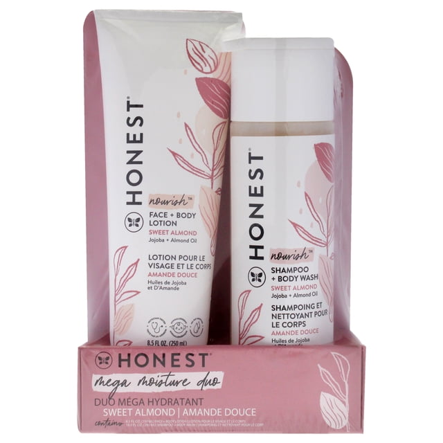 Honest Honest Mega Moisture Duo - Sweet Almond , 2 Pc 10oz Shampoo and ...