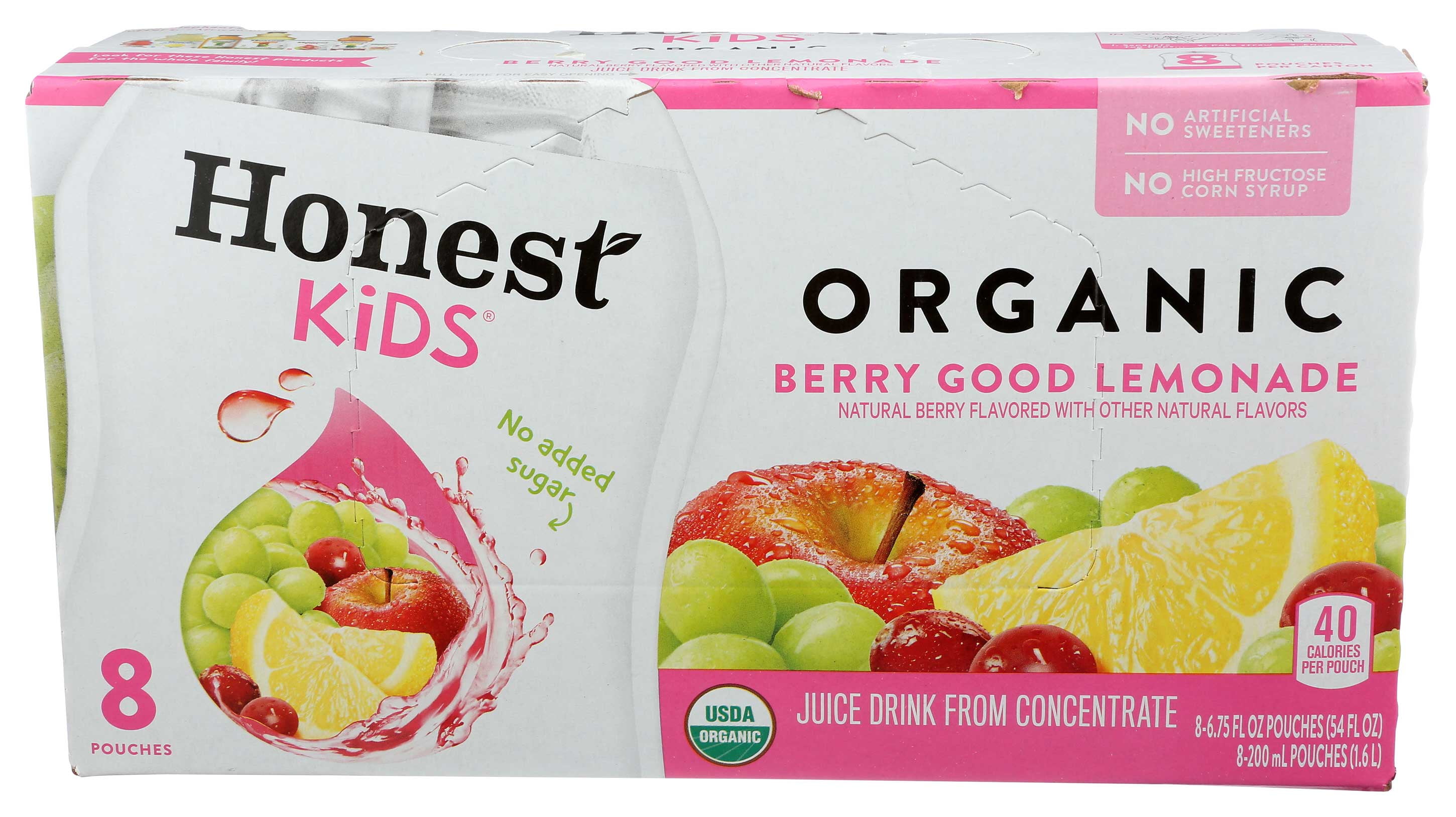 Honest Kids Super Fruit Punch Juice Drink, 59 Fluid Ounce -- 8 per case ...