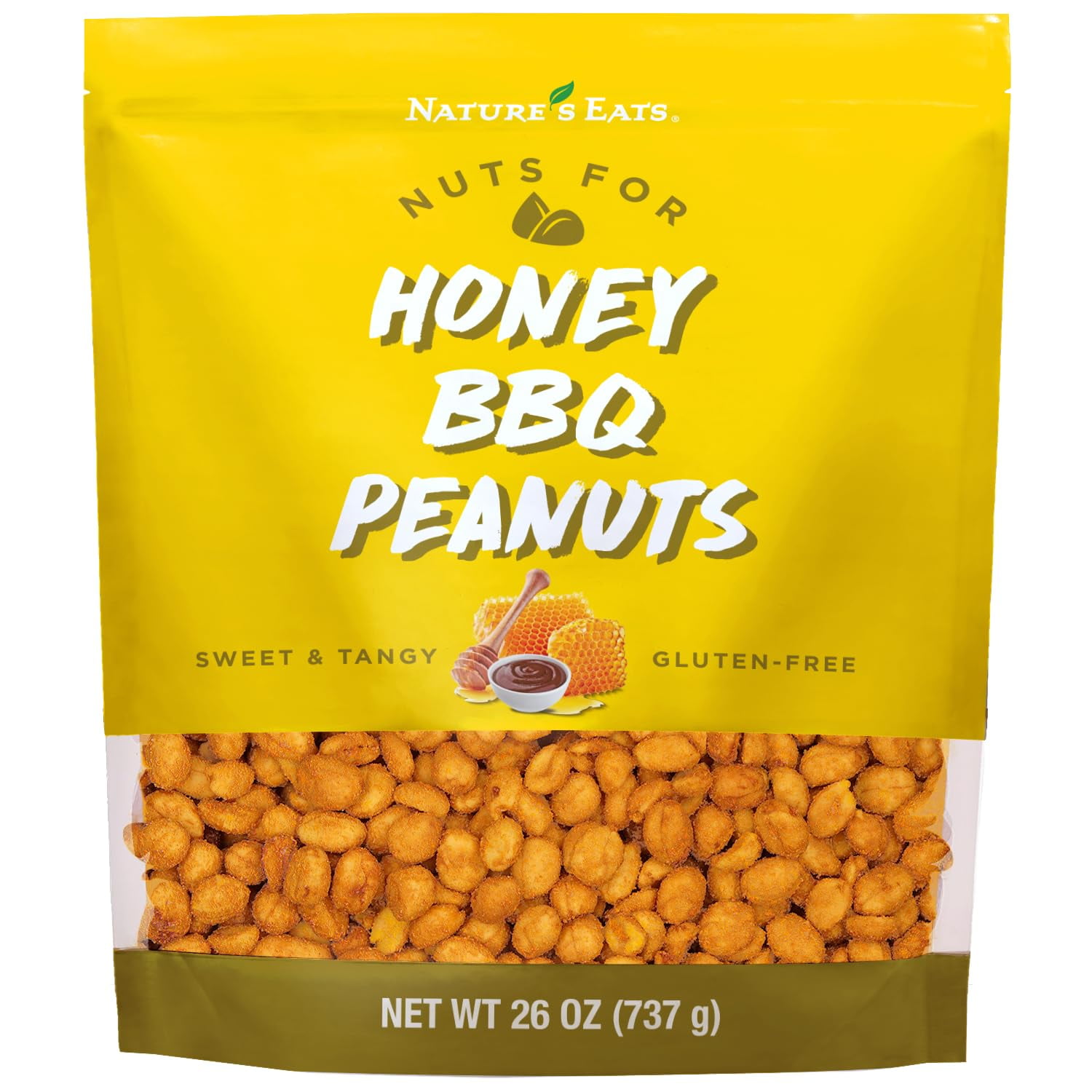 Honey BBQ Peanuts 26oz BDF6. - Walmart.com