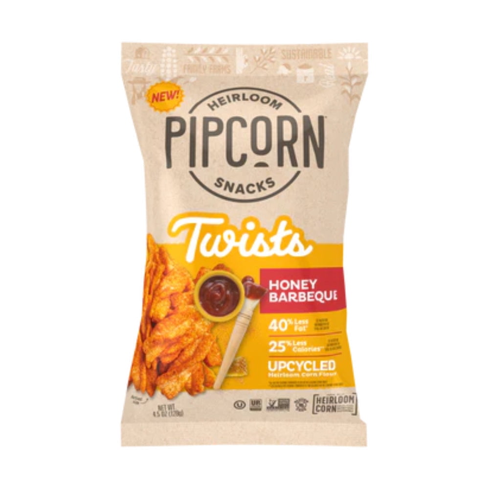 PIPCORN - Heirloom Twists Honey BBQ 4.5OZ ( Pack of 12) - Walmart.com