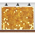 Honey Bee Backdrop Honeycomb Bee Birthday Background Sweet Bee Theme ...