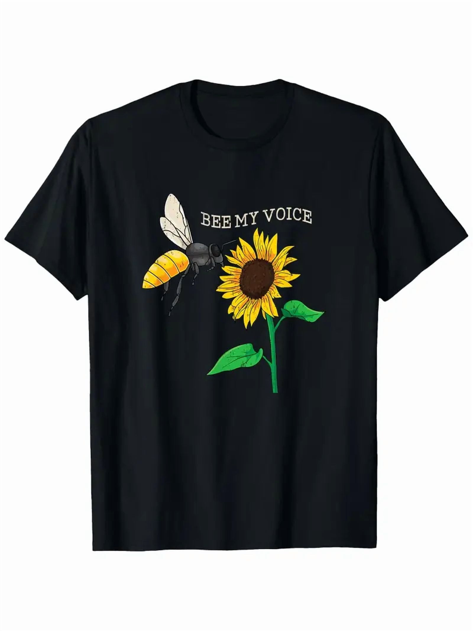 Honey Bee Beekeeper Wildlife Protection I Bee My Voice, Cool Graphic T ...