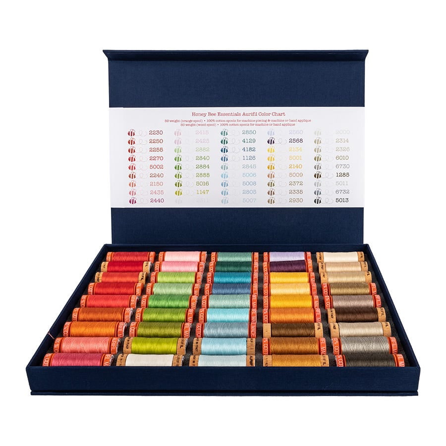 Honey Bee Essentials Limited Aurifil Thread Collection by Lori Holt ...