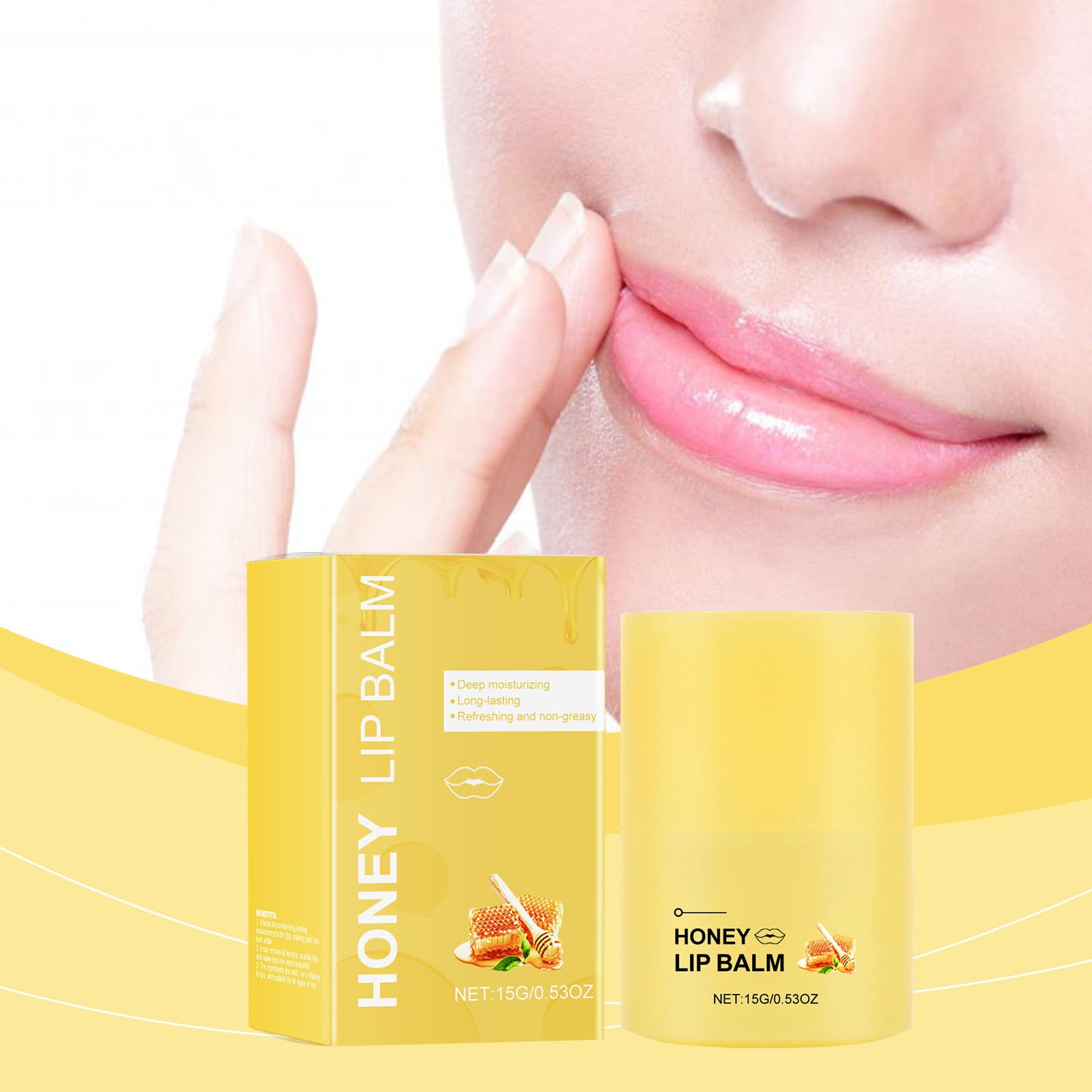 Honey Bee Lip Butter - Propolis Lip Cerin,Lip Nourishes The Lip Skin ...