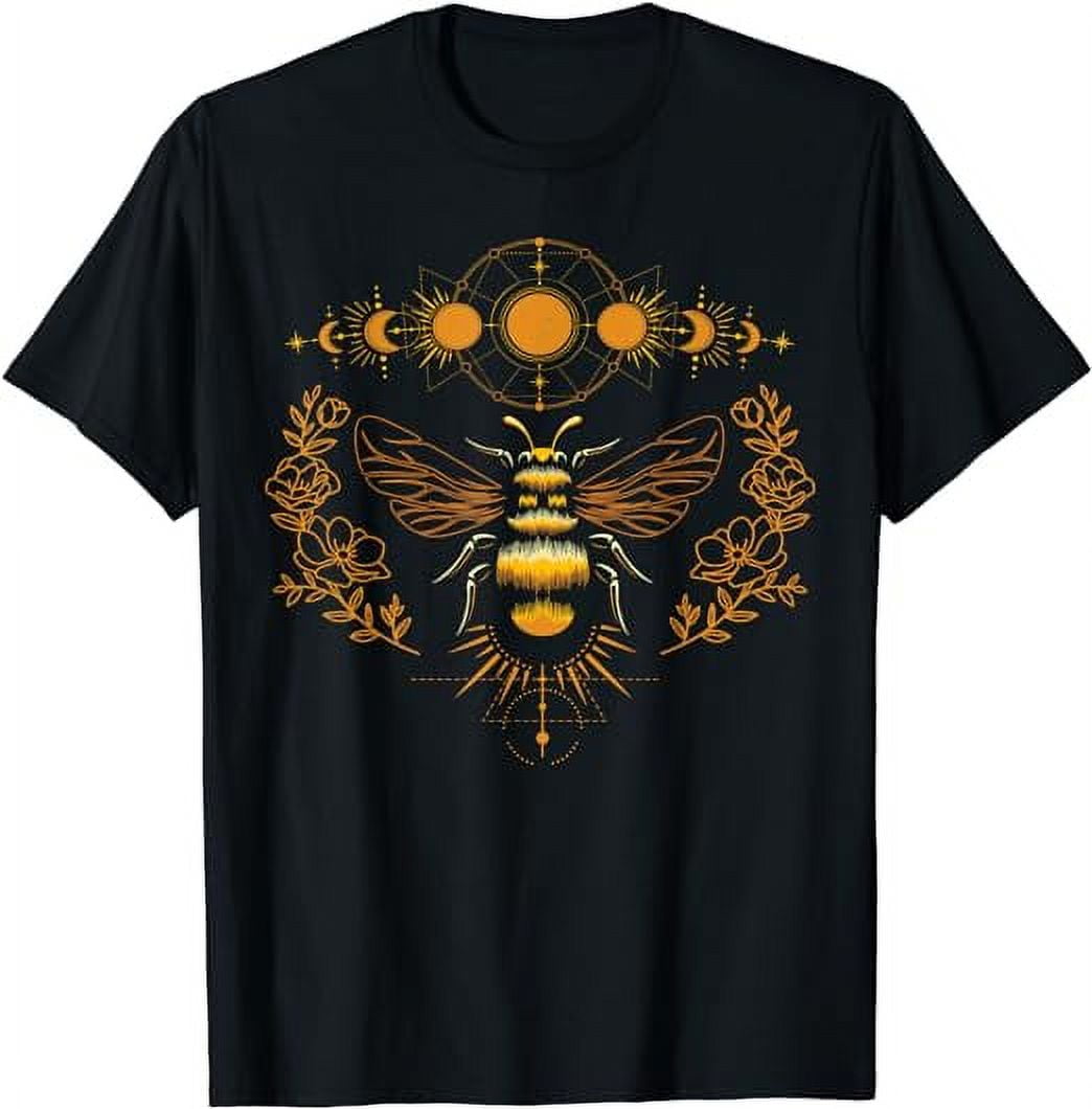 Honey Bee Moon Phases, Phases Of The Moon, Bees T-Shirt - Walmart.com
