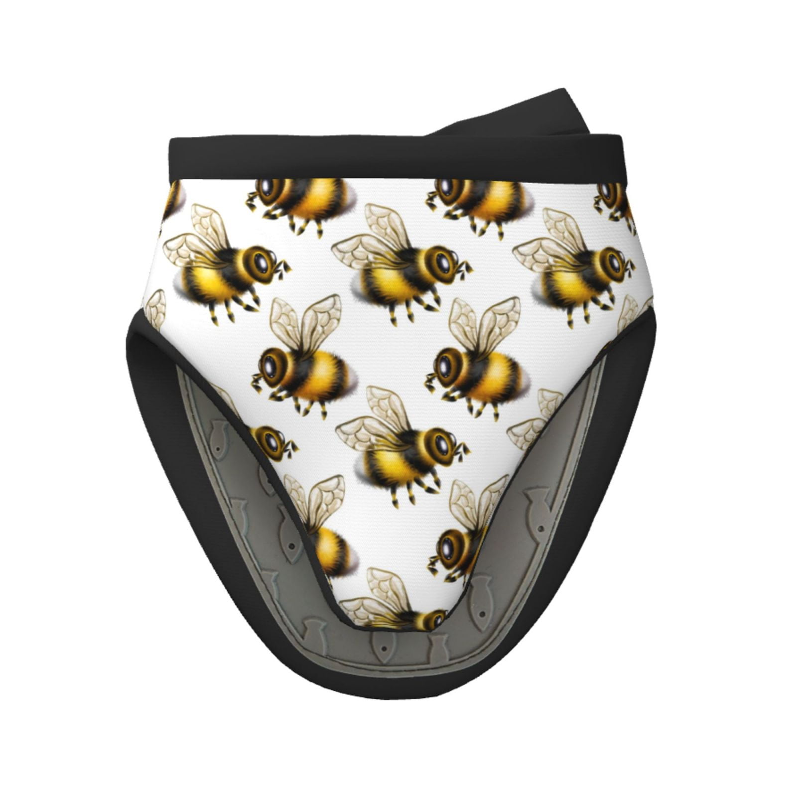 Honey Bee Realistic cute Oven Mitts Heat Resistant with Hanging Loop ...