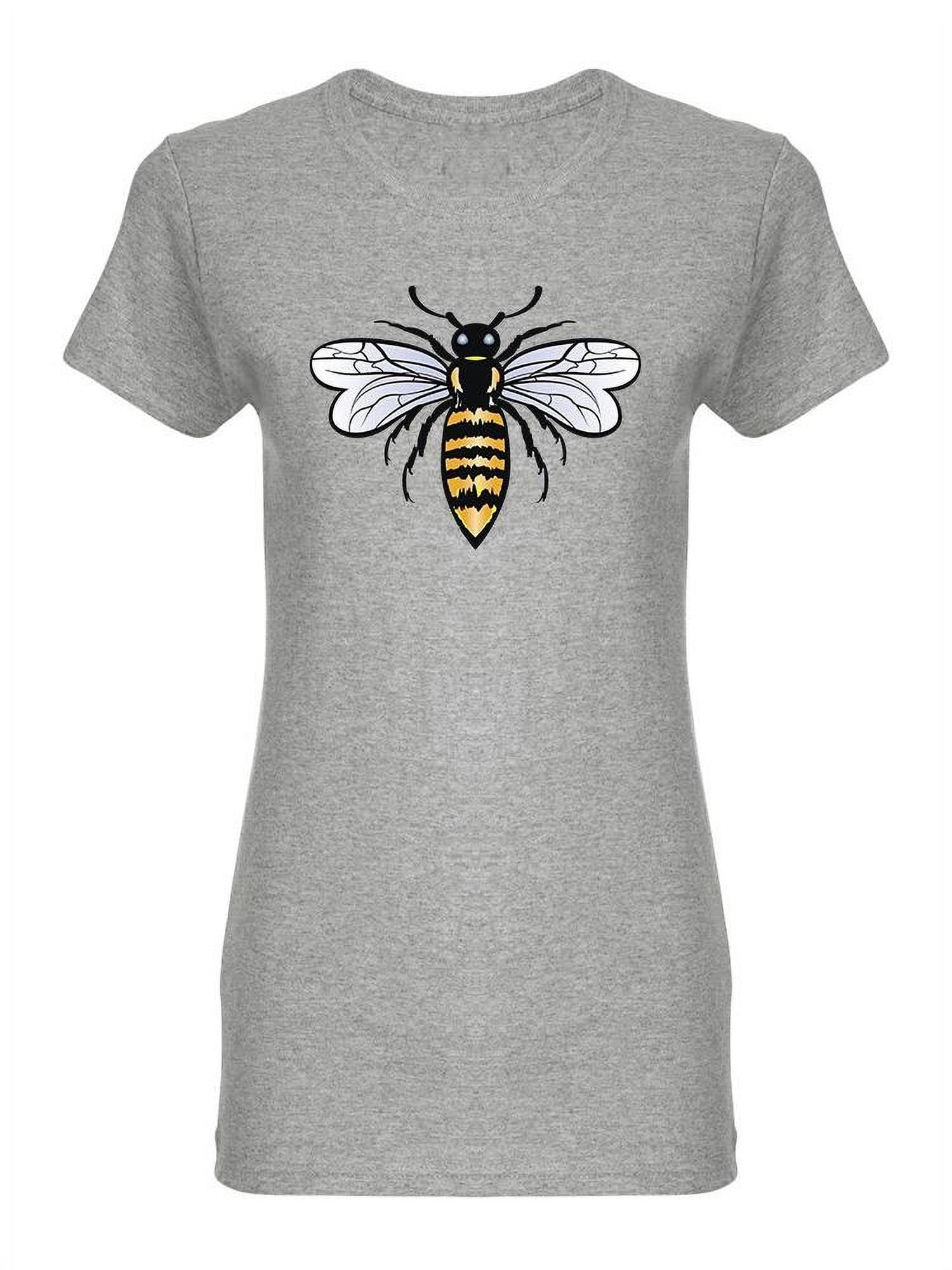 Honey Bee Top View T-Shirt Women -Image by Shutterstock, Female Medium ...