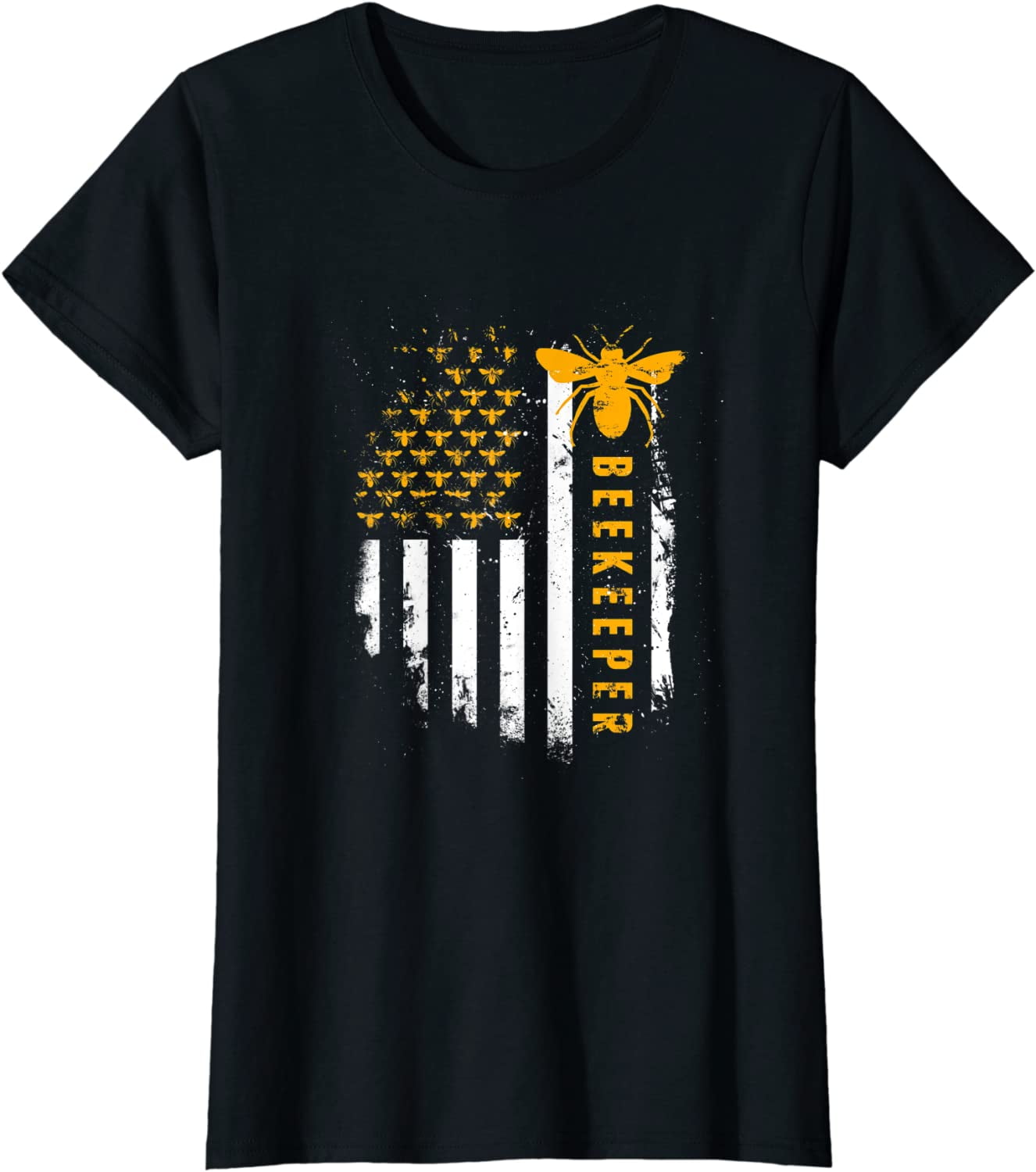 Honey Bee beekeeping hive Beekeeper T-Shirt - Walmart.com