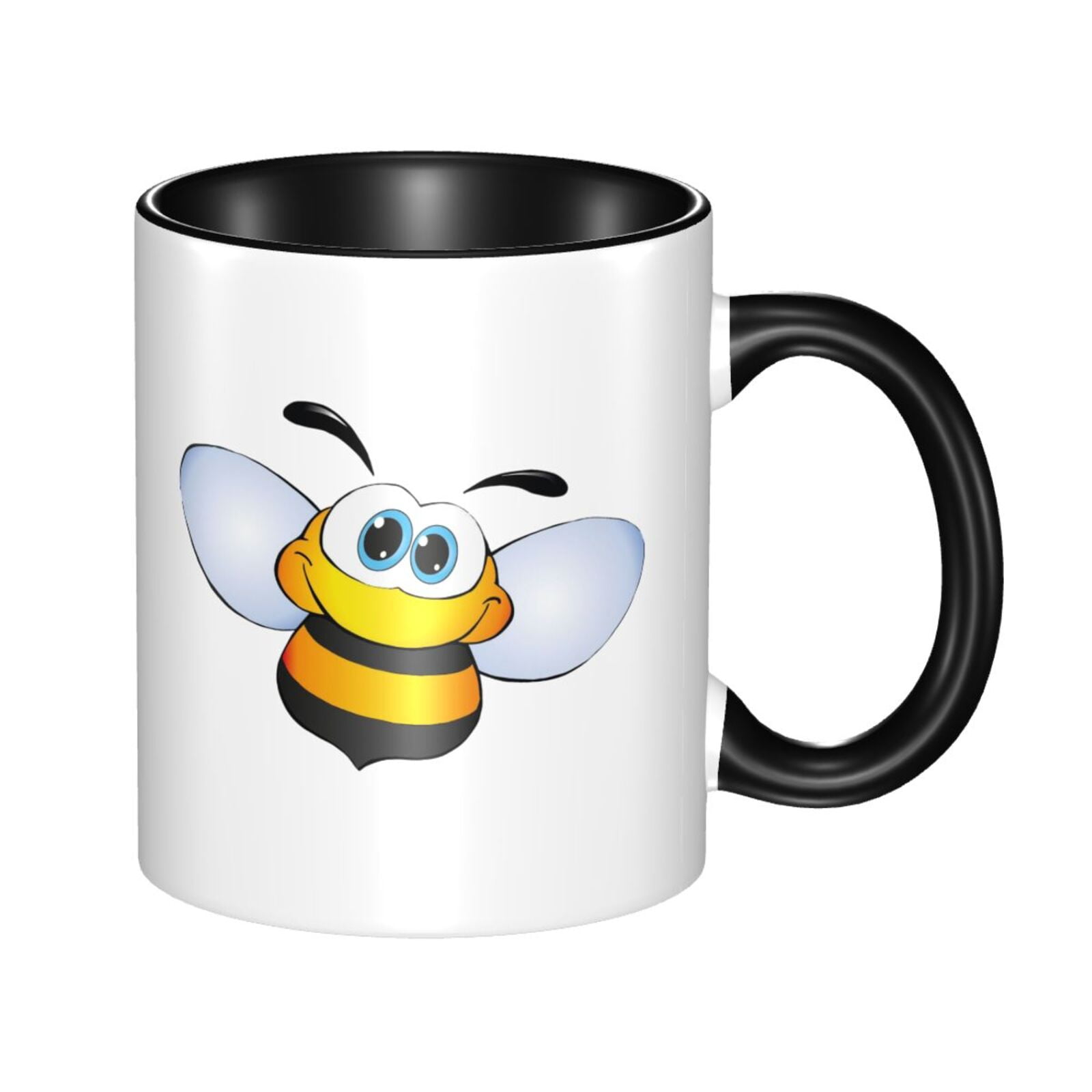 Honey Bees Ceramic Coffee Mug Classic Drinking Cups with Handle Tea Cup ...