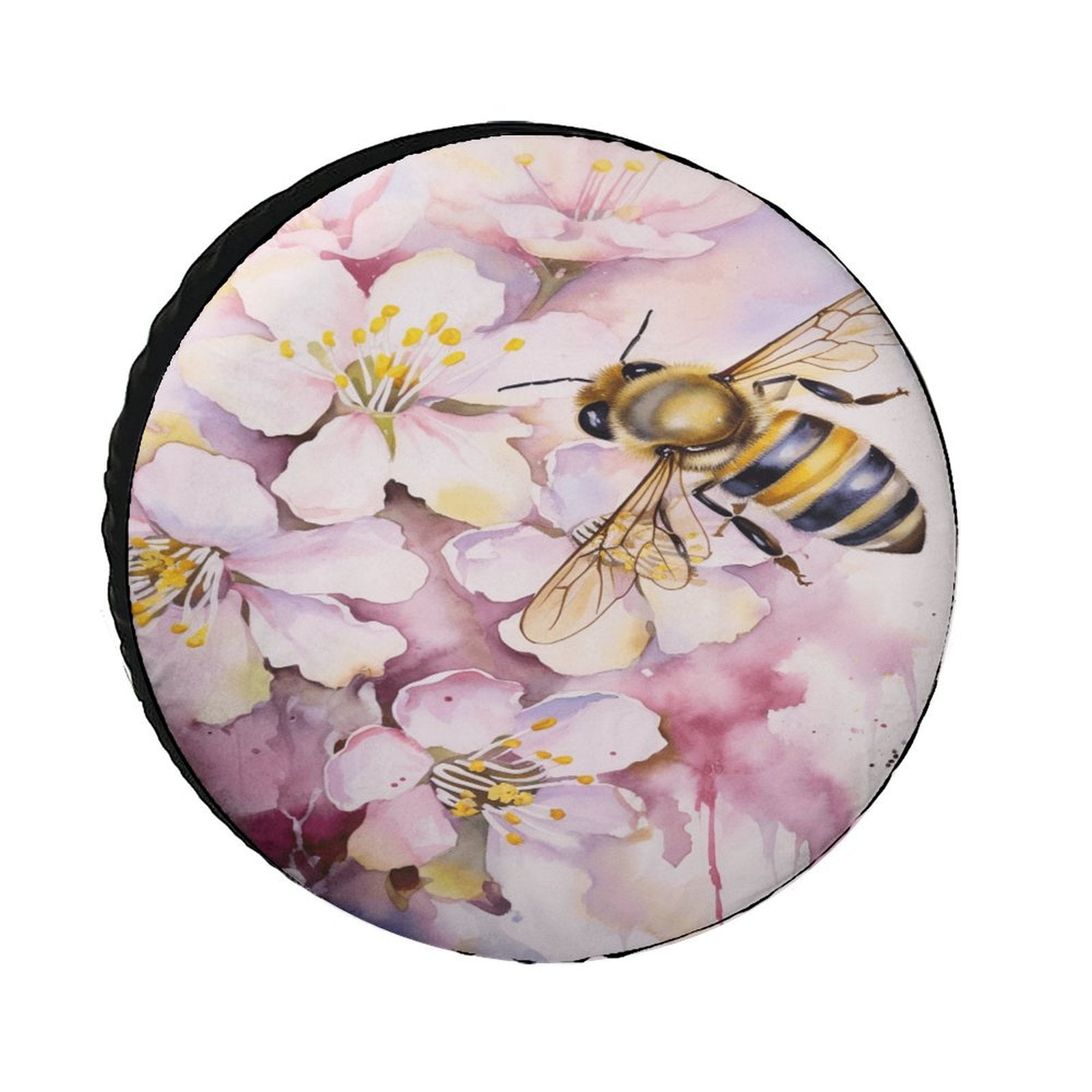 Honey Bees That Collect Nectar Spare Tire Cover Weatherproof Wheel ...