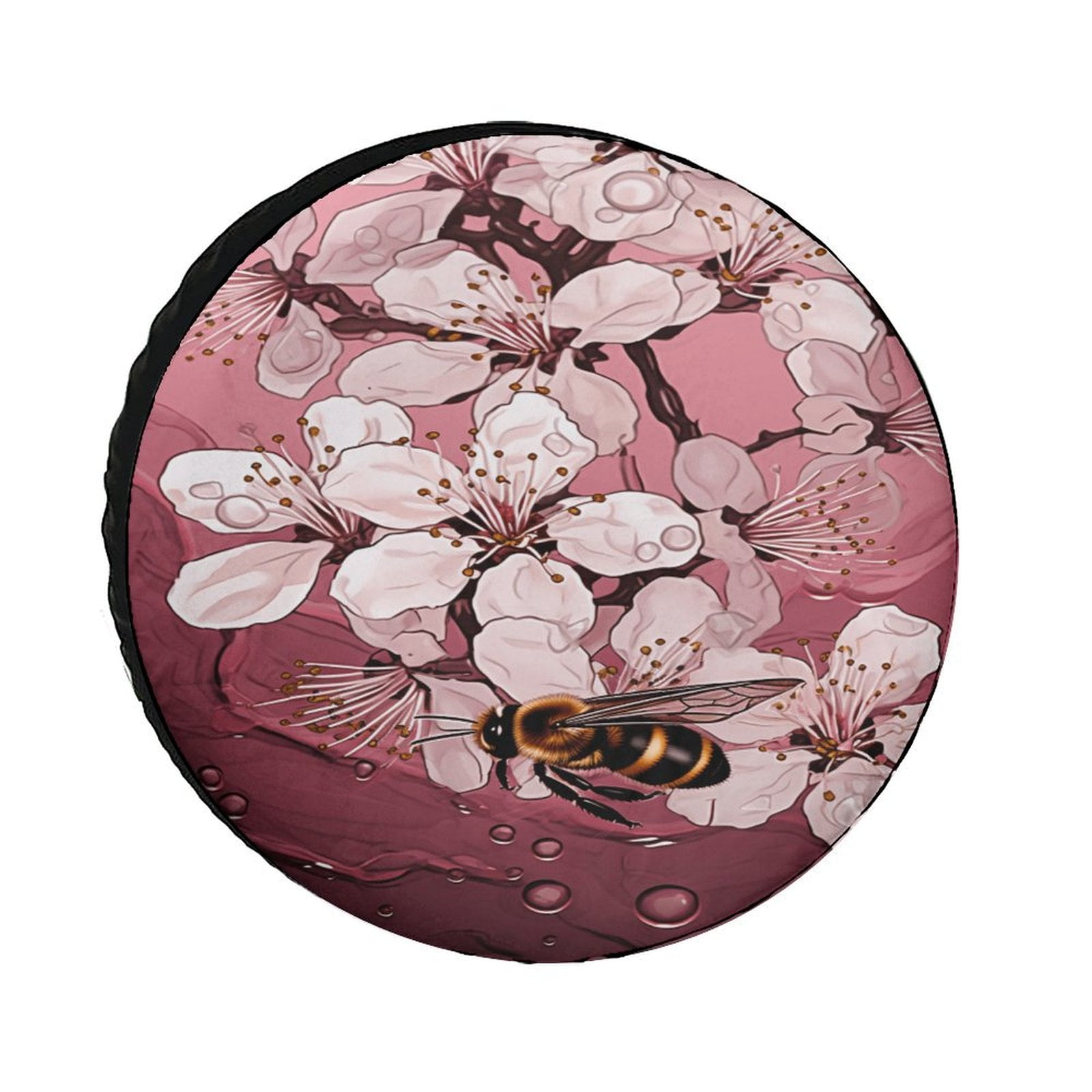 Honey Bees That Collect Nectar Spare Tire Cover Weatherproof Wheel ...