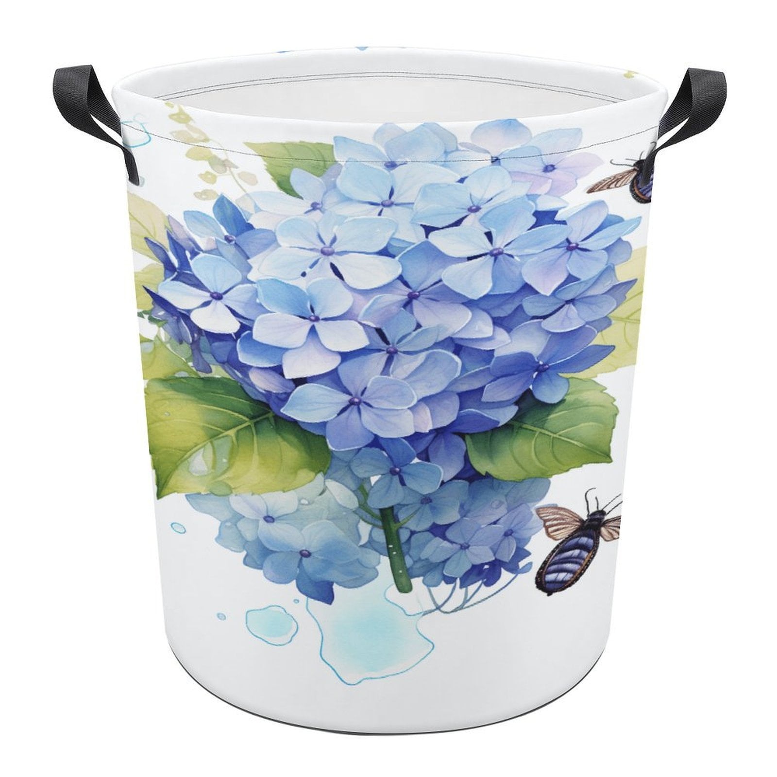 Honey Bees That Collect Nectar Folding Laundry Basket Storage Bin Large Hamper Collapsible ...