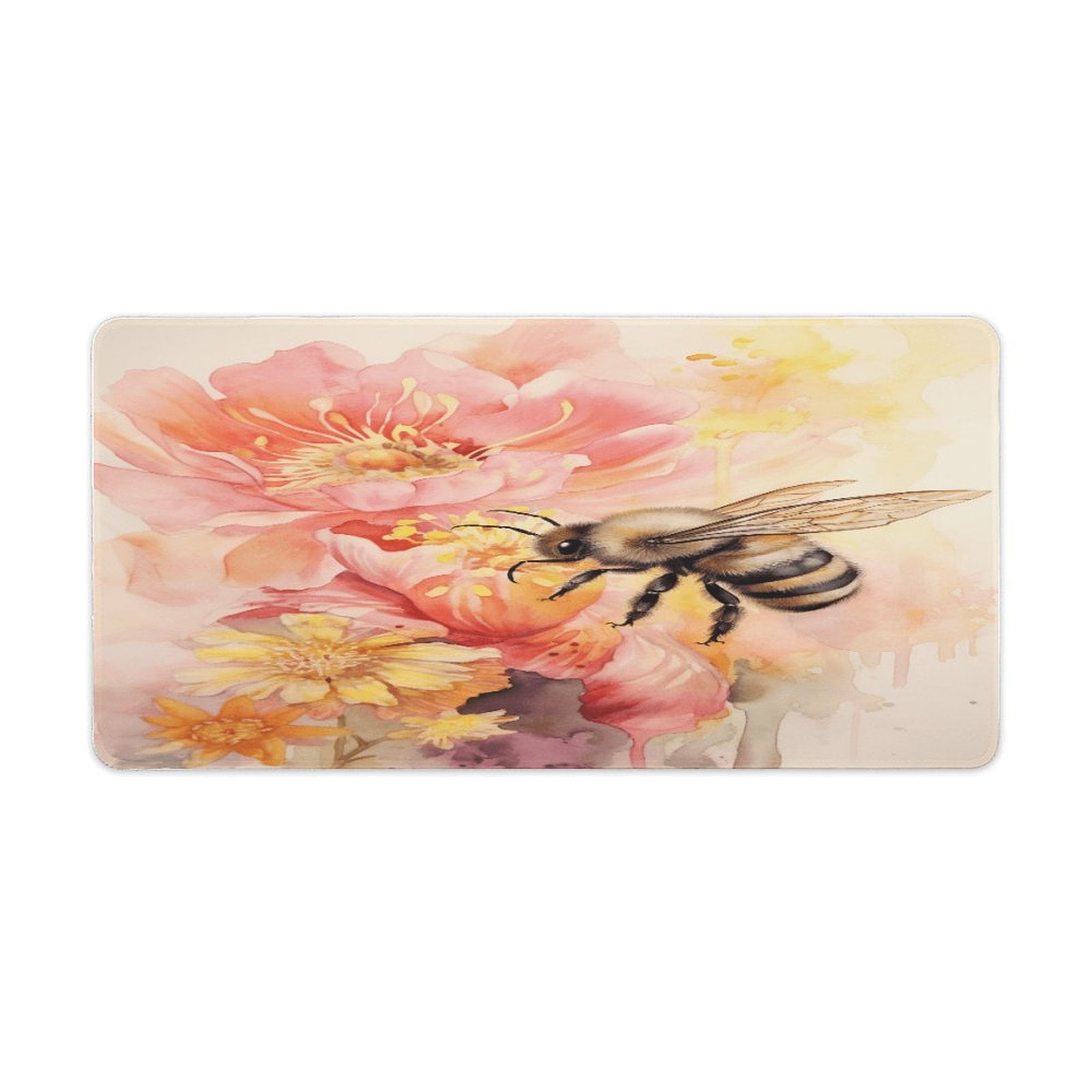 Honey Bees That Collect Nectar Mouse Pad Large Office Carpet Mouse Mats ...