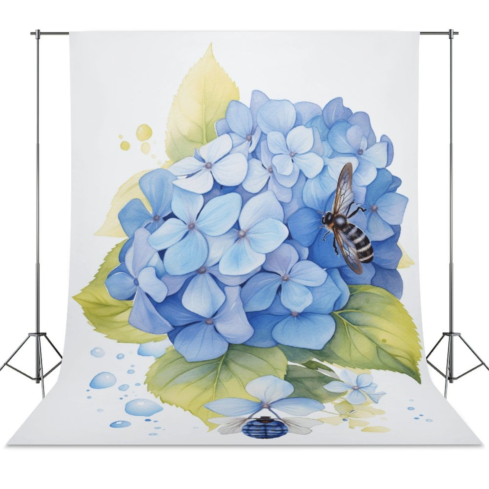 Honey Bees That Collect Nectar Party Backdrop Birthday Decoration ...