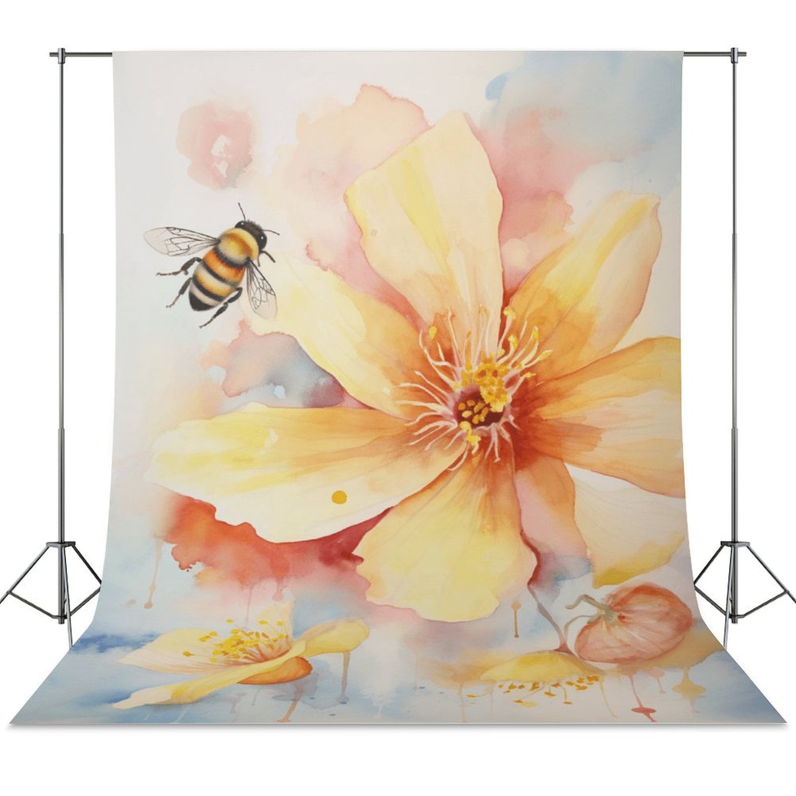 Honey Bees That Collect Nectar Photography Backdrops Adult Photostudio ...