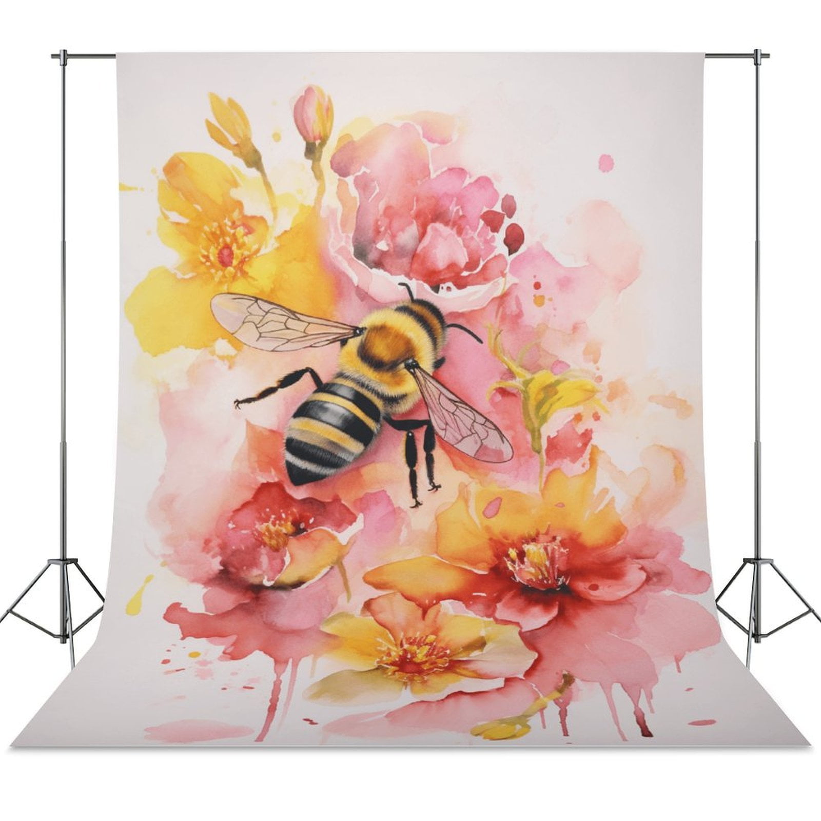 Honey Bees That Collect Nectar Photography Backdrops Adult Photostudio ...
