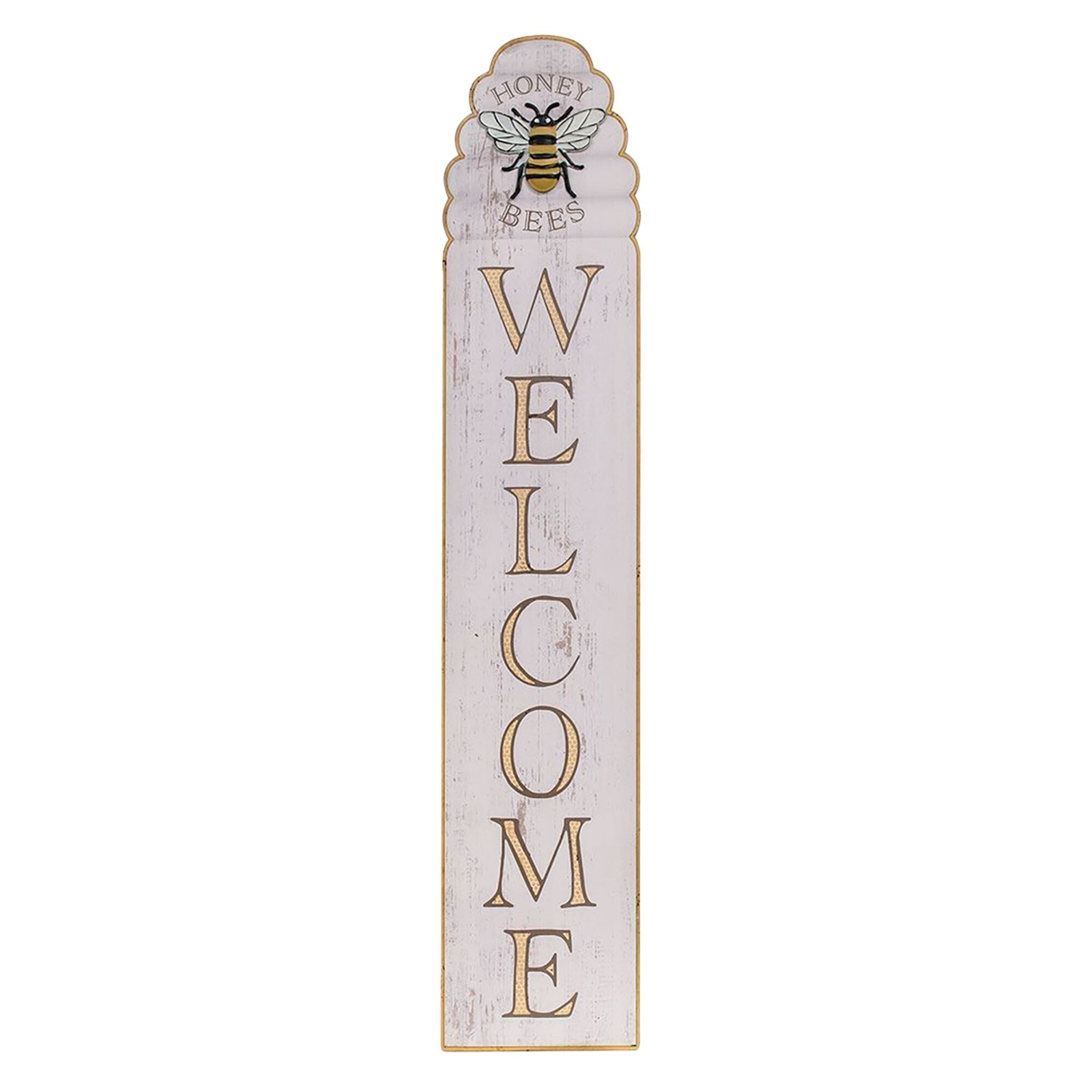 Honey Bees Welcome Wood Sign - Walmart.com
