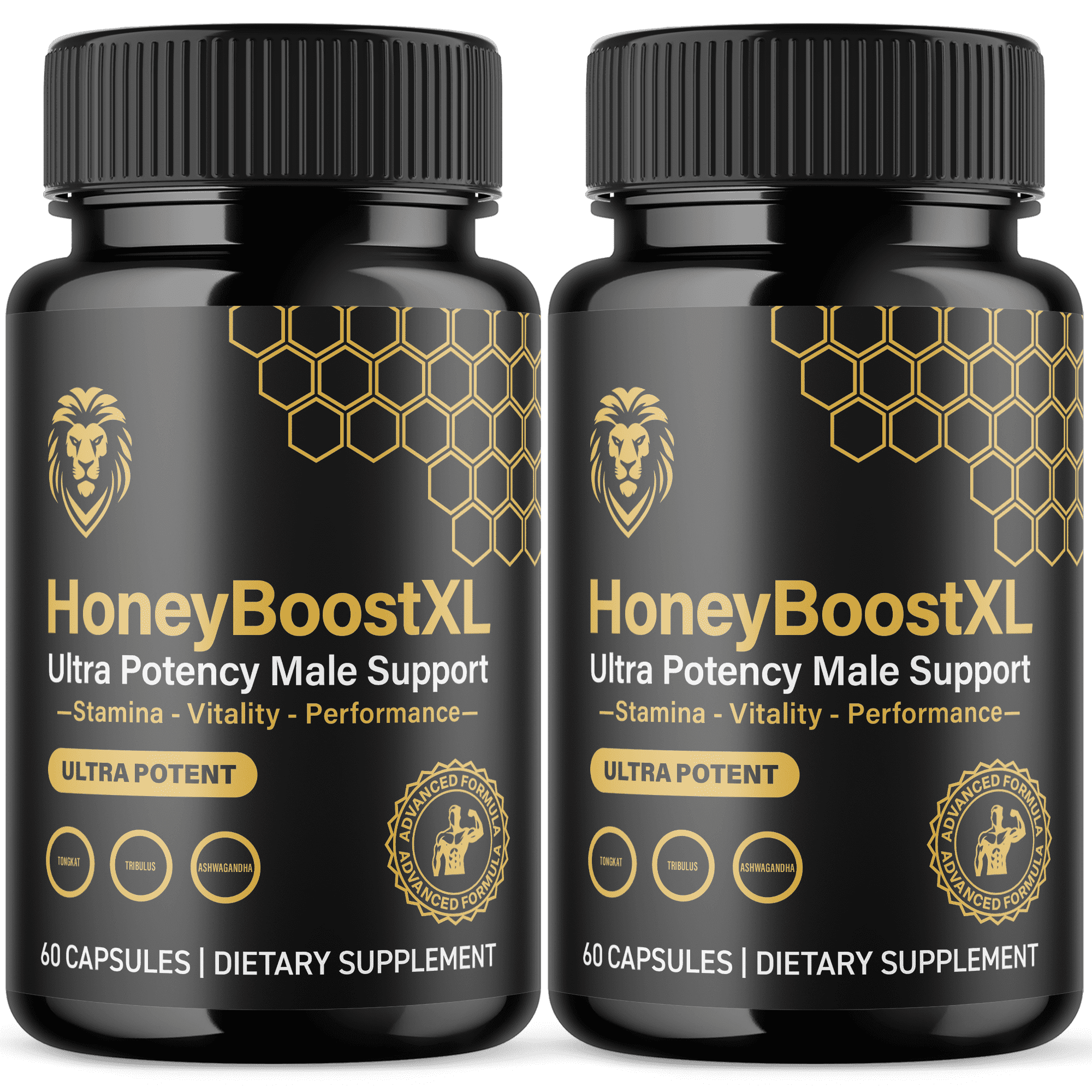 Honey Boost XL Advanced Formula Pills All Natural Vitamin Supplement ...