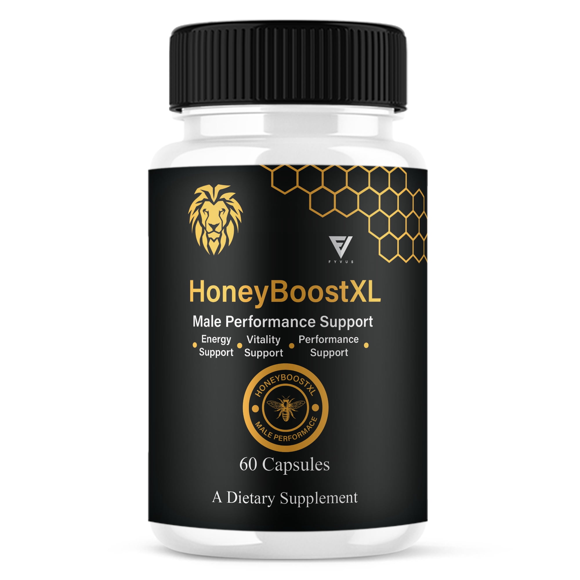 Honey Boost XL Capsules, HoneyBoost XL Performance Pills (60 Capsules ...