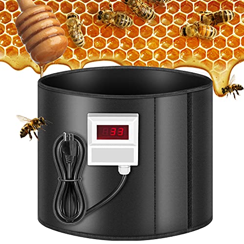 Honey Bucket Heater, 5 Gallon Pail Heater w/Fixed Thermostat 110V 400W ...