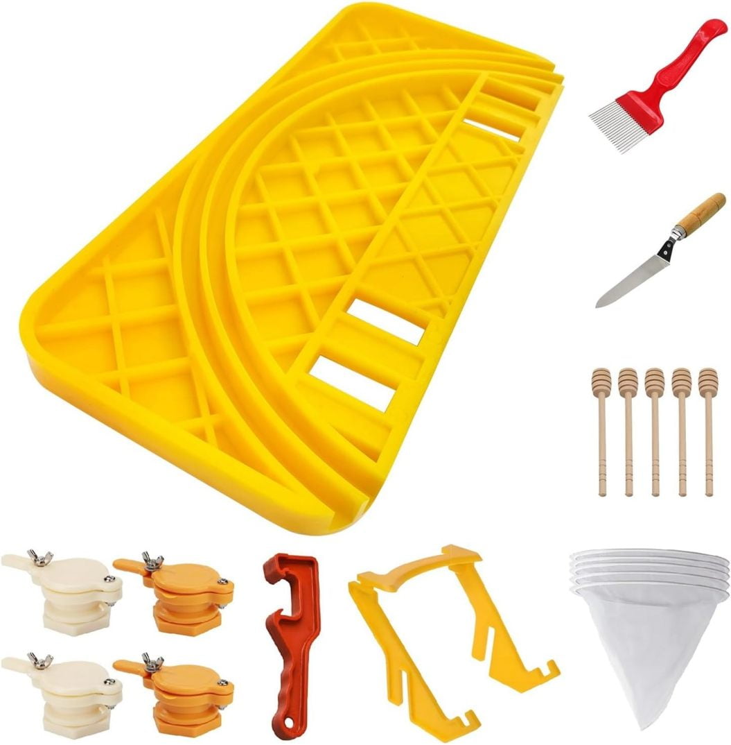 Honey Bucket Honey Extraction Tool Set,8 Tools and A Total of 19 Items ...