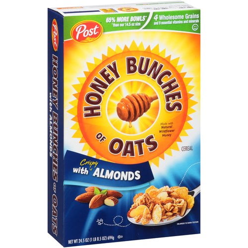 Honey Bunches Of Oat Post Hbo Almond - Walmart.com