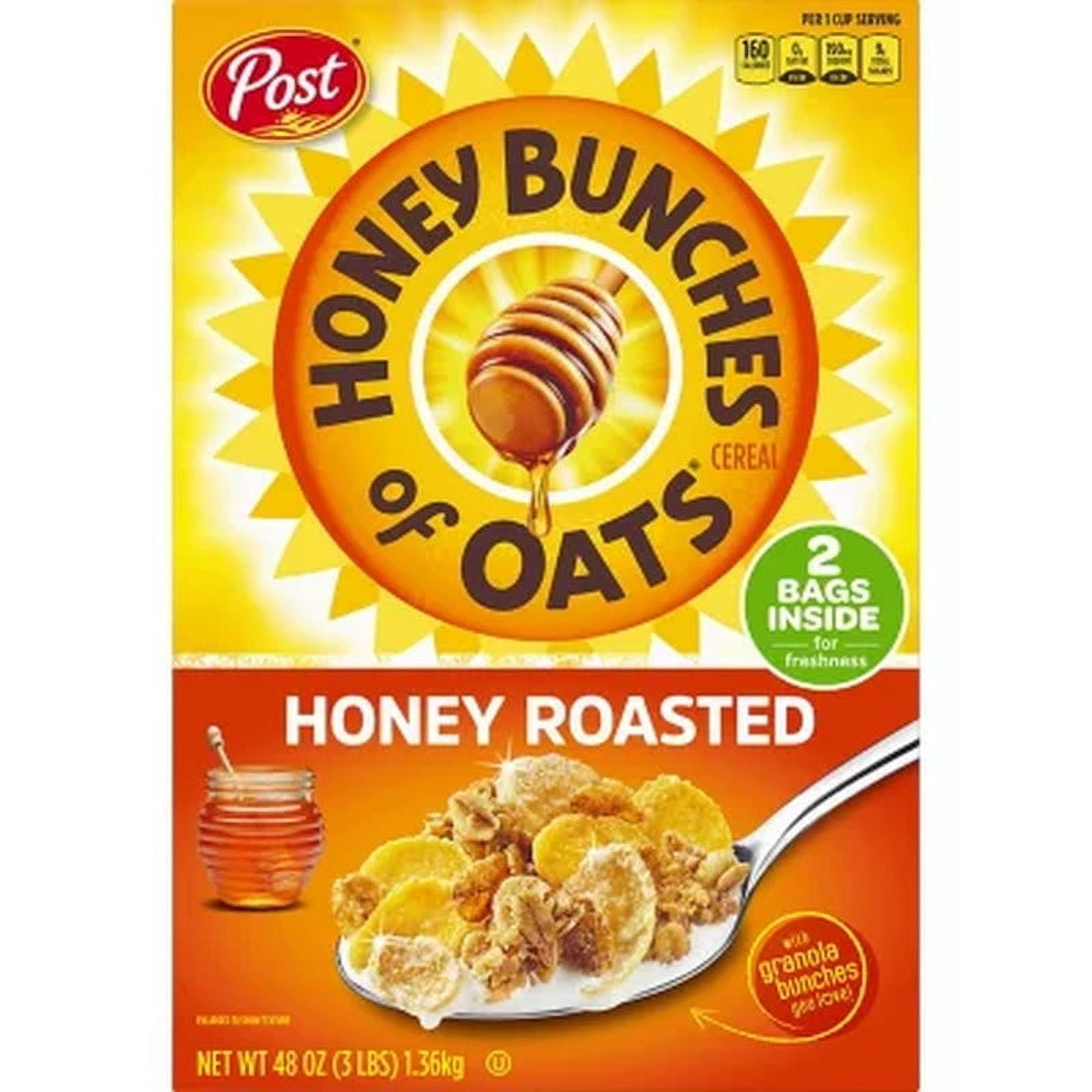 Honey Bunches of Oats Honey Roasted (48 Oz., 2 Pk.) - Walmart.com