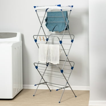 Costway Laundry Clothes Storage Drying Rack Portable Folding Dryer ...