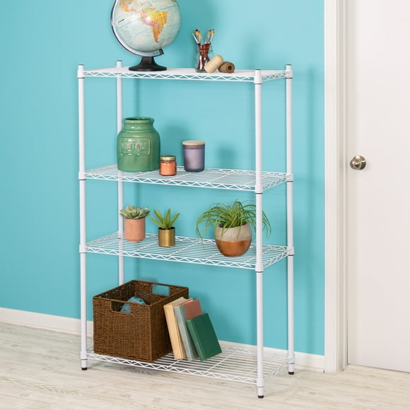 White Steel Shelving