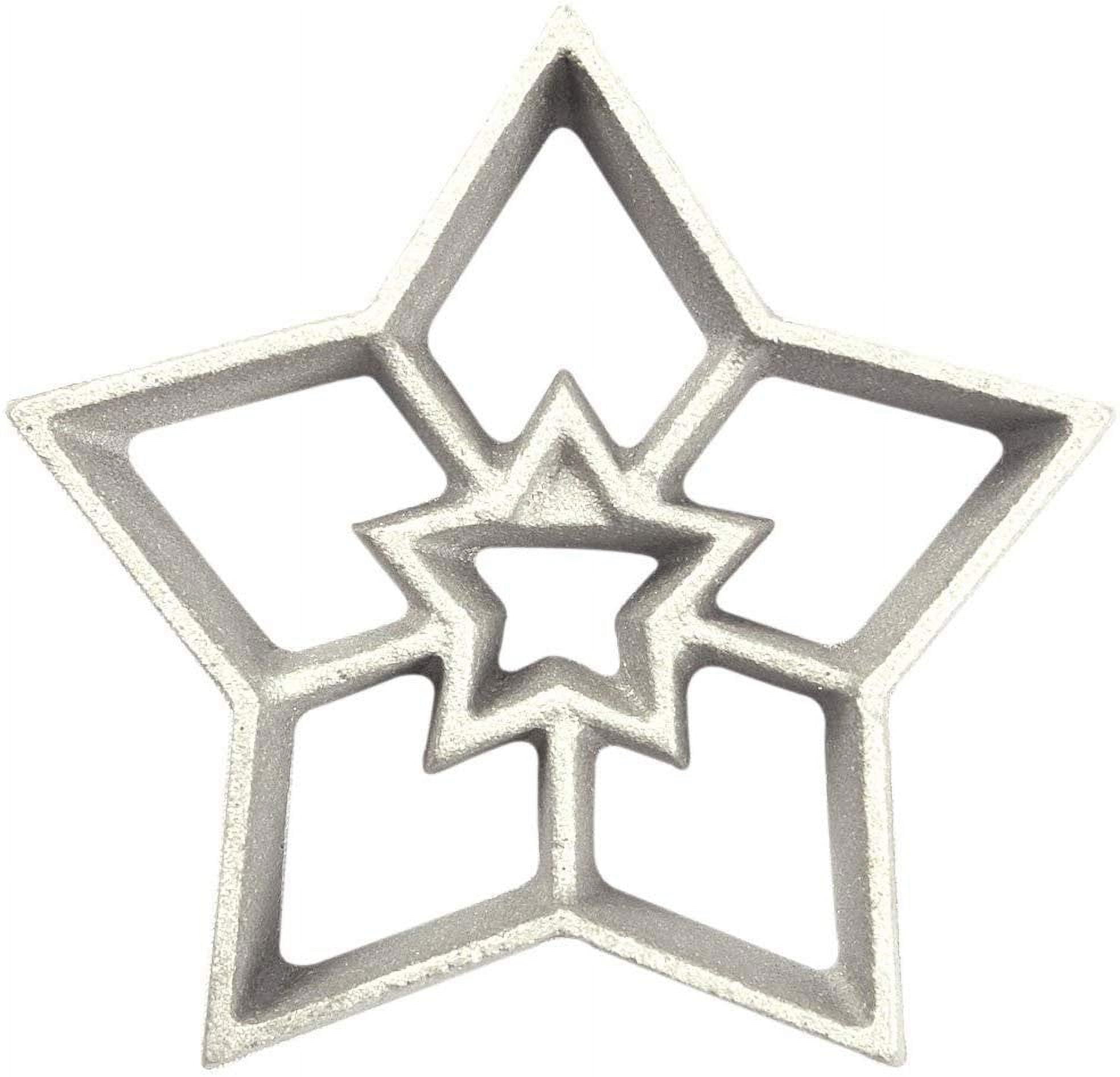 Honey-Can-Do 7127 2-In-1 Star Rosette Iron Set - Walmart.com