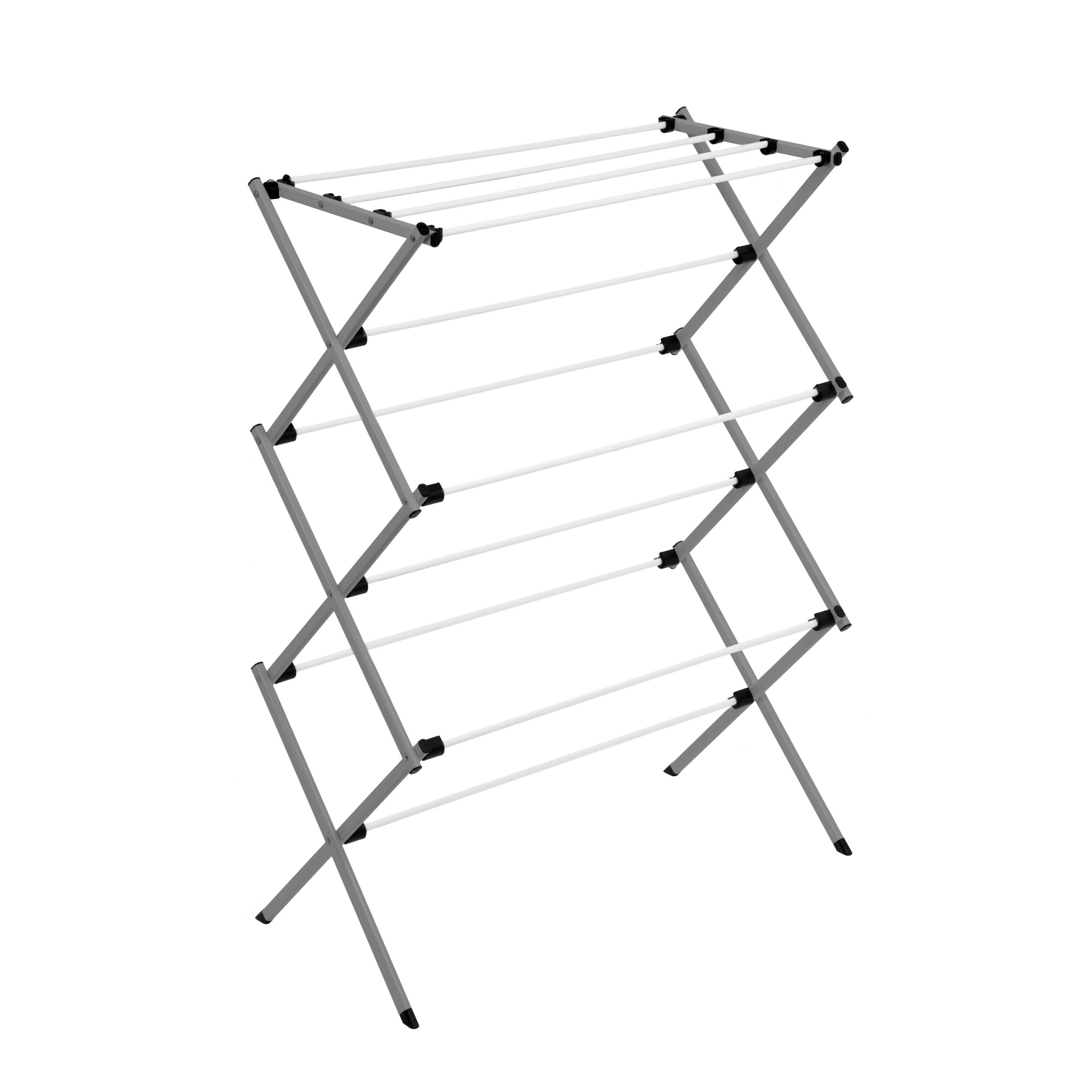 Honey-Can-Do Foldable Metal Clothes Drying Stand, Collapsible Steel ...