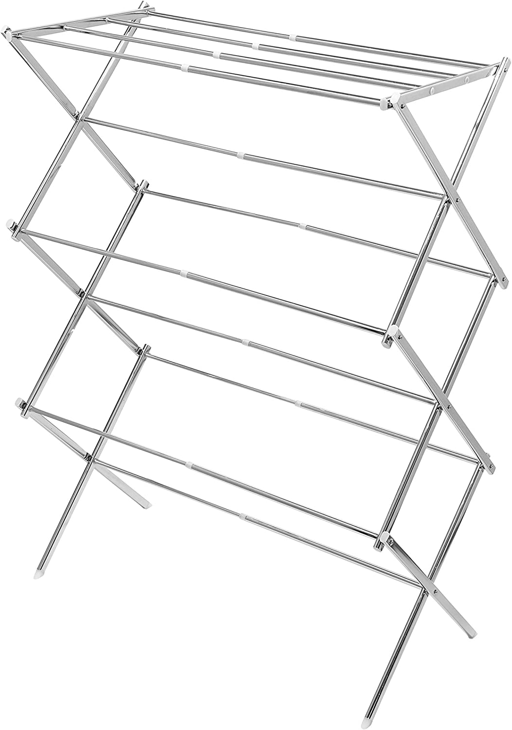 Honey-Can-Do DRY-03053 Expandable Steel Drying Rack, Chrome - Walmart.com