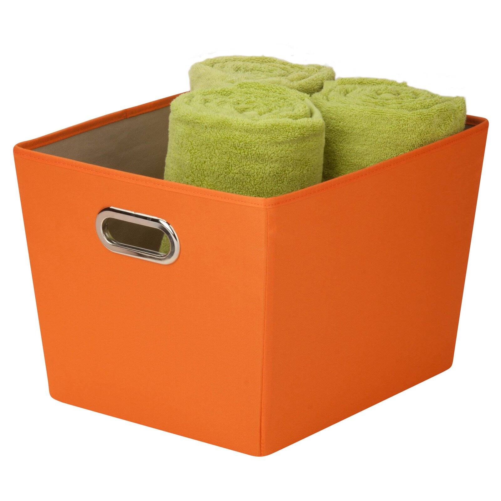 Honey-Can-Do SFT-03066 Medium decorative storage bin with handles ...