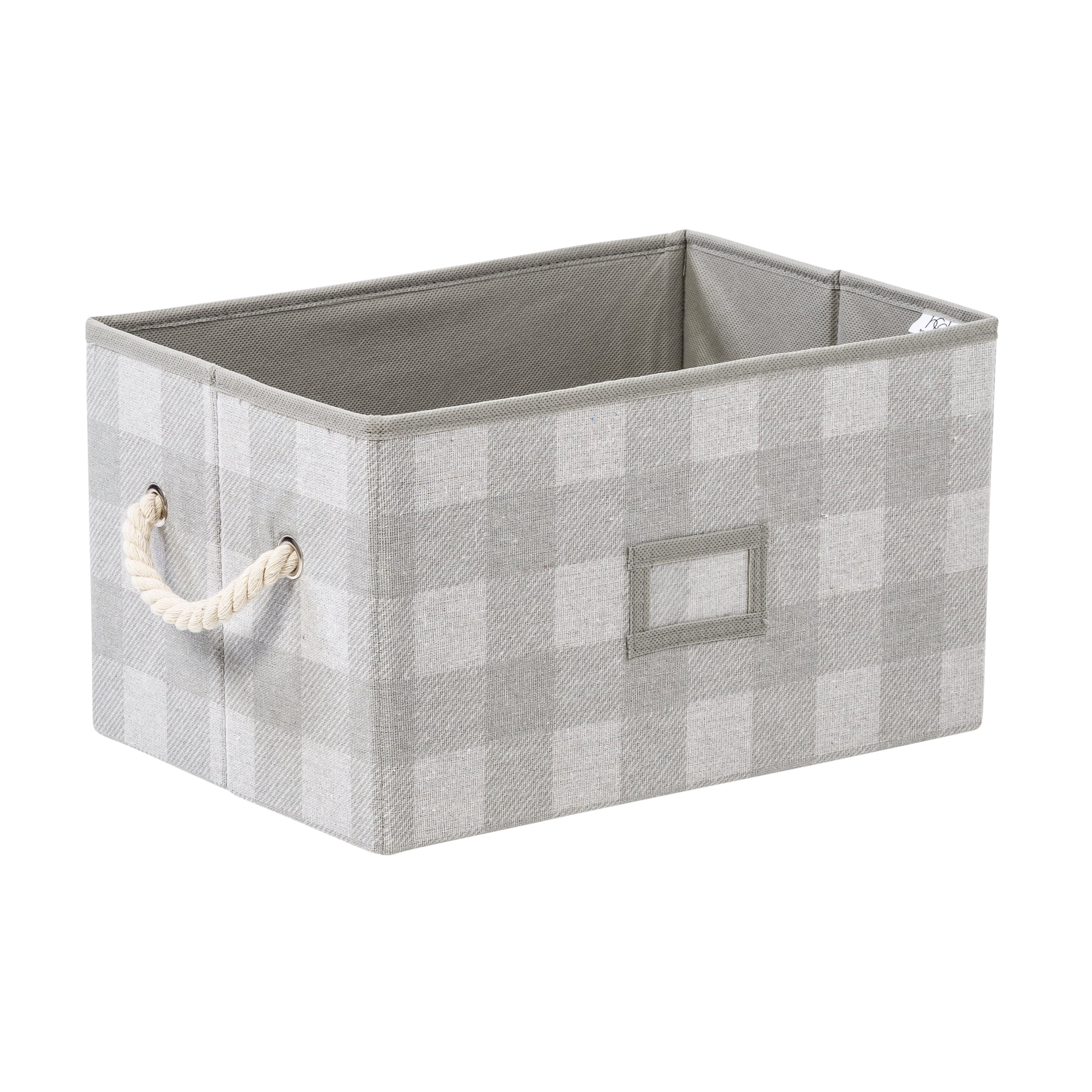 Honey Can Do Set of 3 Collapsible Large Fabric Storage Bins With ...