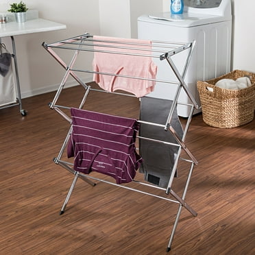 Housewares Goods Heavy Duty Clothes Drying Rack - Bamboo - Walmart.com