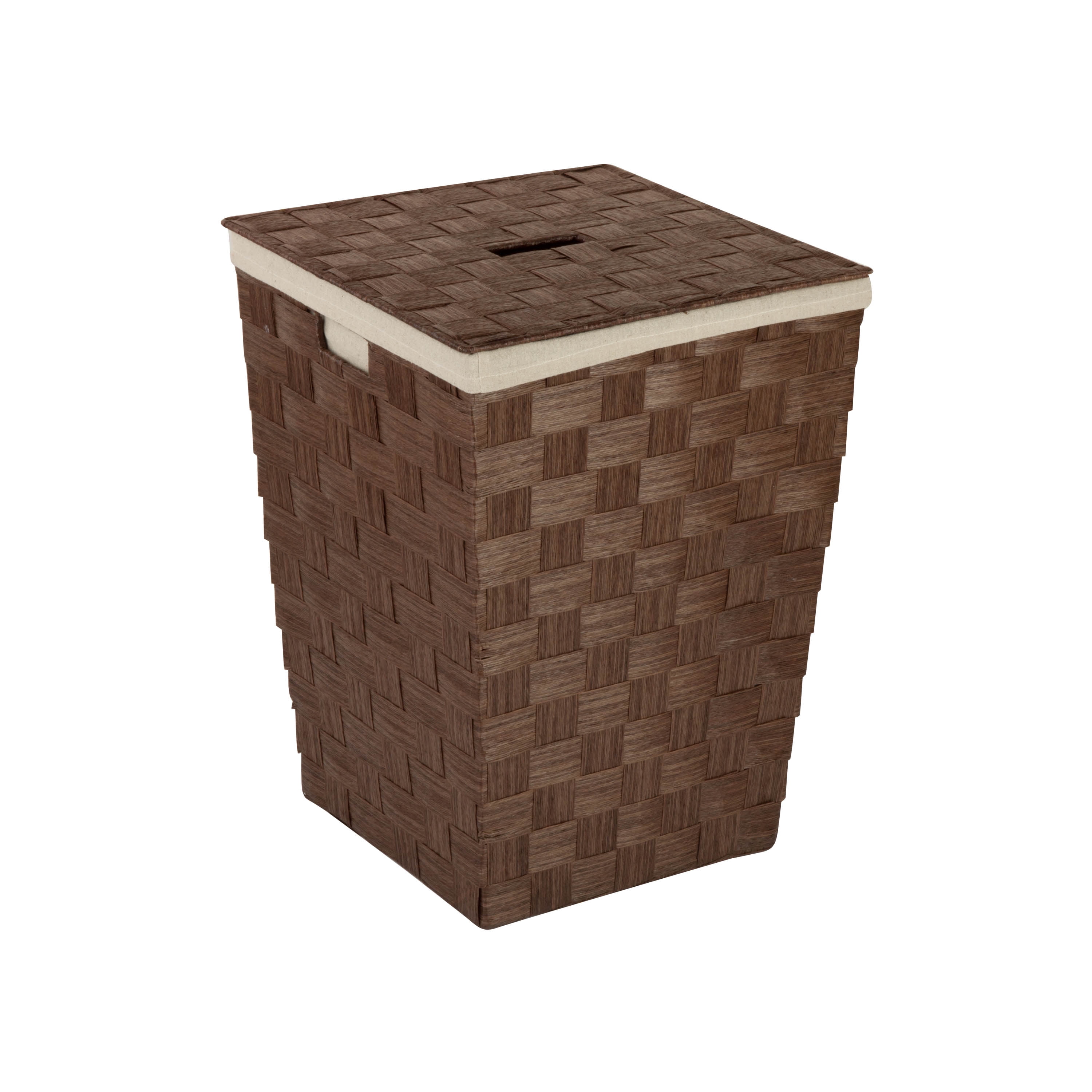 Honey Can Do Woven Paper Hamper, Brown - Walmart.com