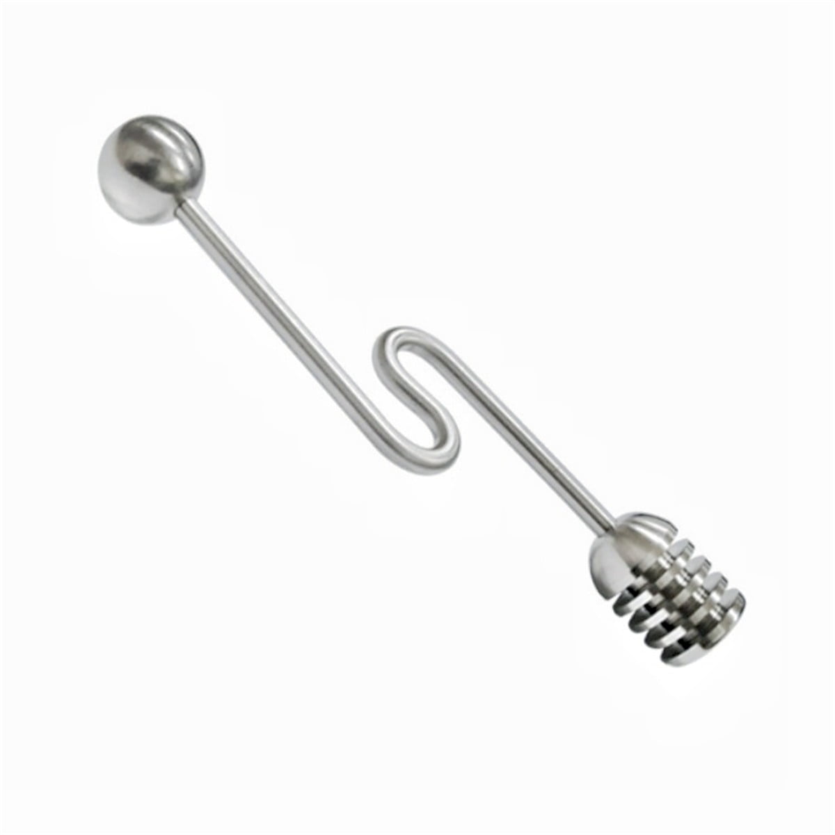 Honey Dipper Stick Spoons Stir Bar Syrup Dipper Stick 304 Stainless ... Honey Dipper Stick Spoons Stir Bar Syrup Dipper Stick 304 Stainless ...