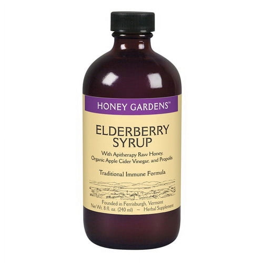 Honey Gardens Apiaries Organic Honey Elderberry Extract with Propolis ...