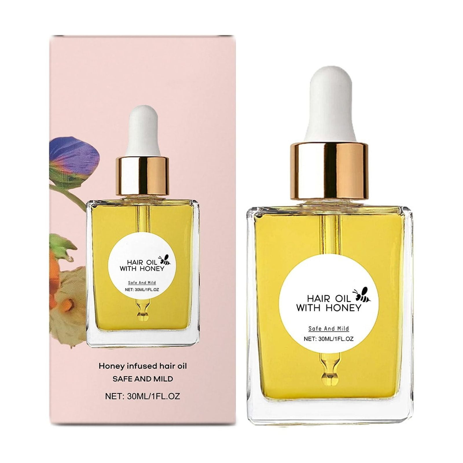 Honey Infused Hair Oil, Enriched with Mirsalehi Honey for Deep ...