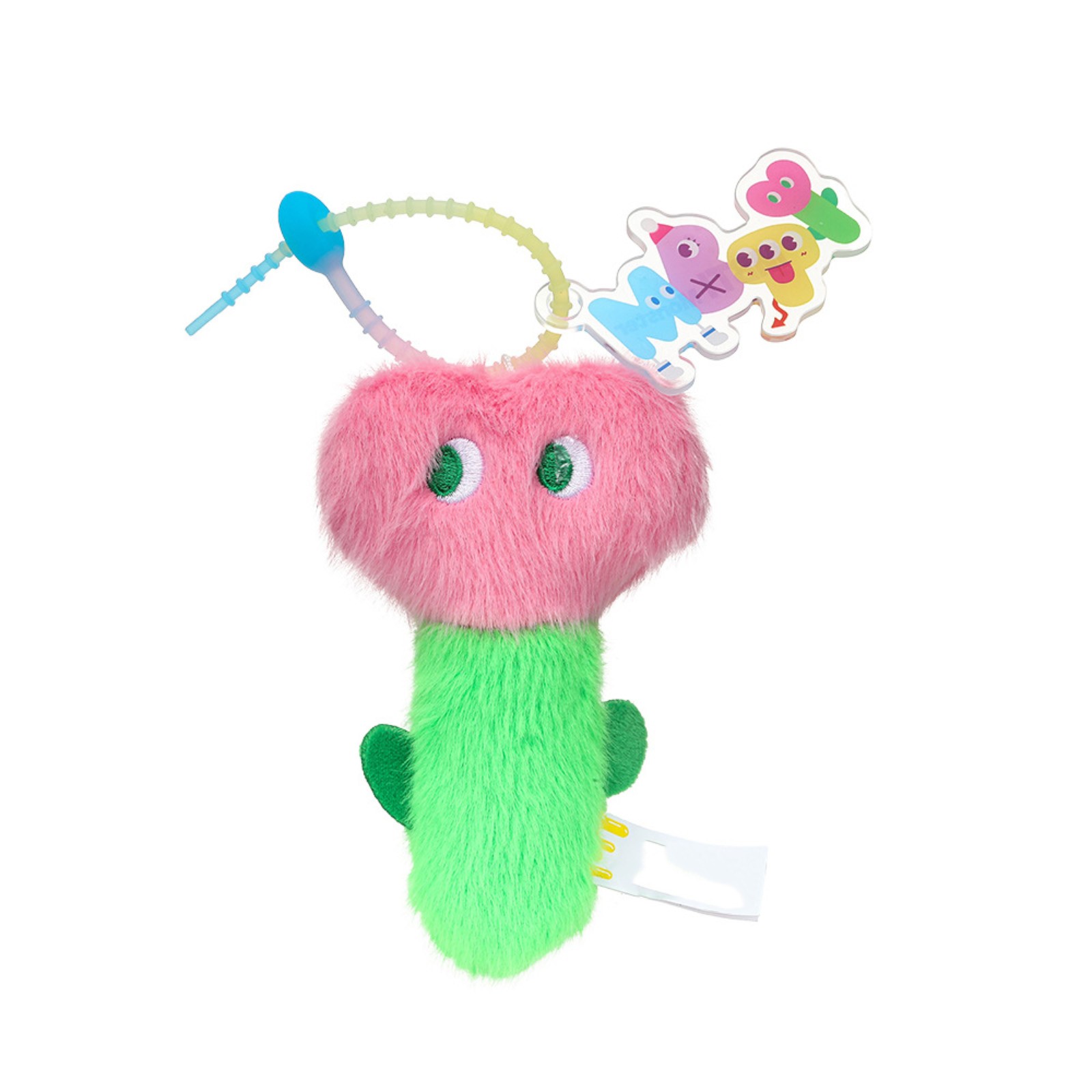 Honey Jar MBTI Little Monster Plush Alphabet Keychain, Cartoon Doll Bag ...