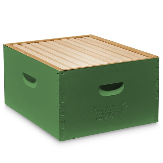 Honey Keeper Complete Deep Hive Body Kit, Painted and Assembled Beehive ...