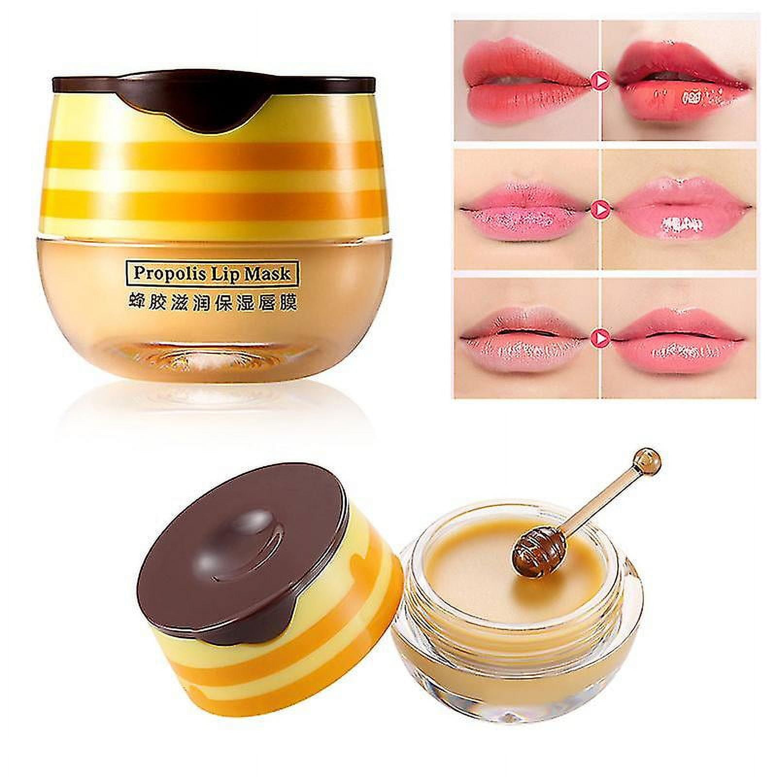 Honey Lip Balm Propolis Moisturizing Lip Mask - Walmart.com