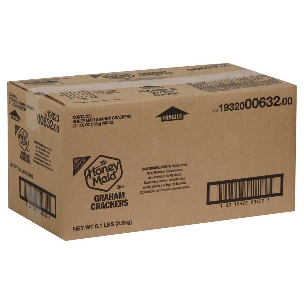 Honey Maid Graham Crackers, 4.8-Ounce Packages (Pack of 27) (PDK ...